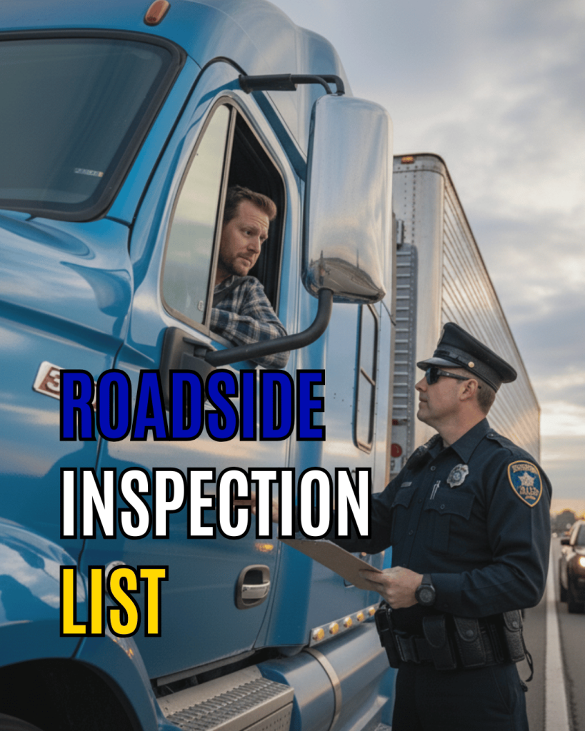 DOT Driver Document Checklist and Fines